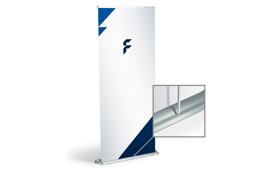 Roller banners and displays