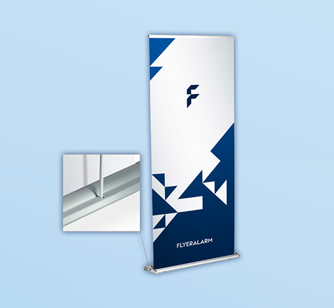 Roller banners and displays