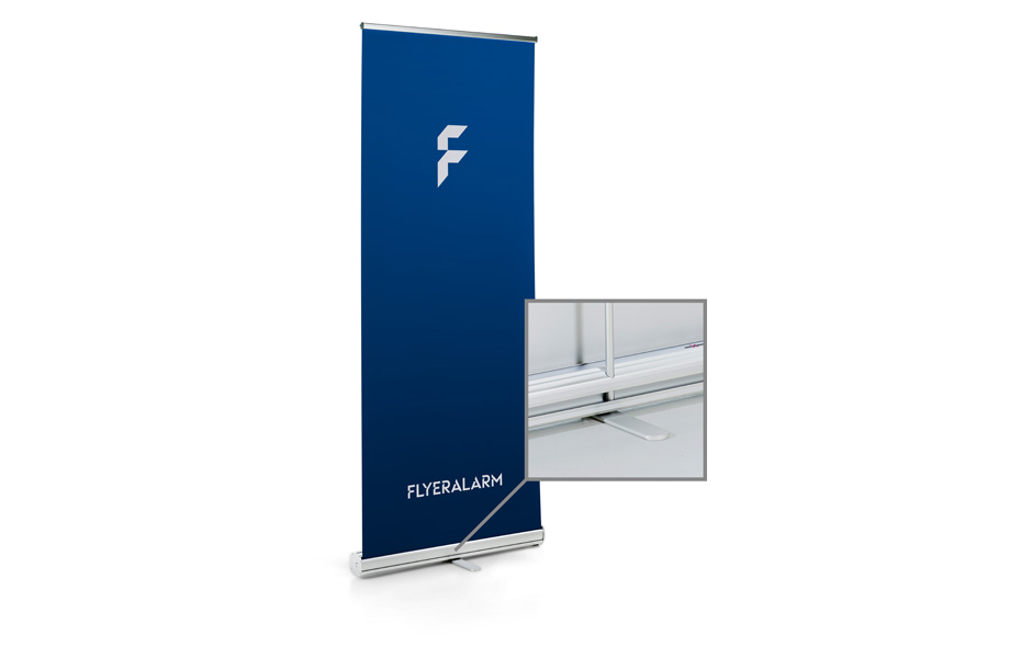 Roller banners and displays